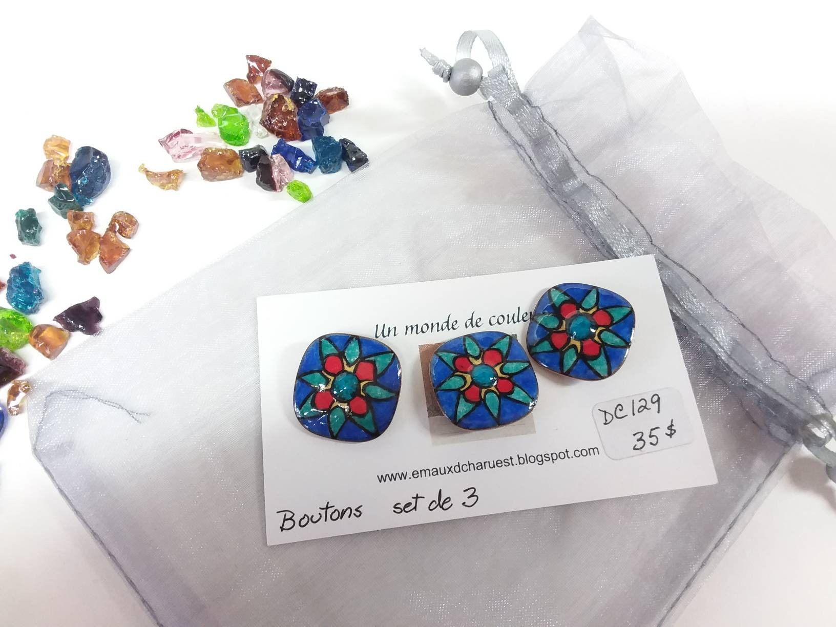 Botones,set de 3 botones,botones,set de 3 botones,boton cuadrado ...