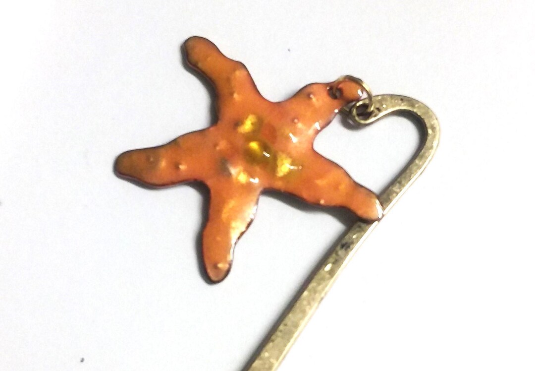 Starfish Bookmark, Starfish Bookmark, Women's Gift, Colored Bookmark ...