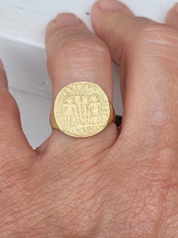 Etsy coin ring store