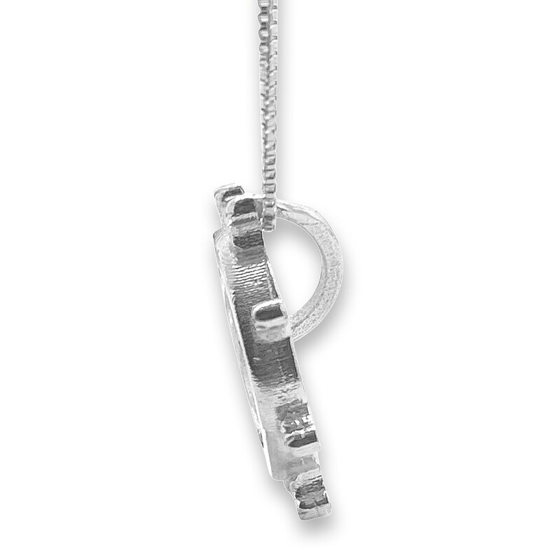 Dharma Wheel Necklace Sterling Silver – Buddhist Pendant, Dharma Wheel ...