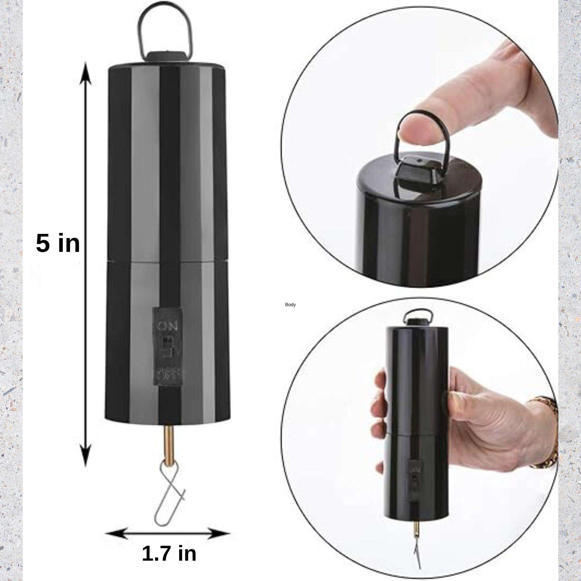 Hanging Black Rotating Motor for Windspinners, Battery Motor Spinner ...