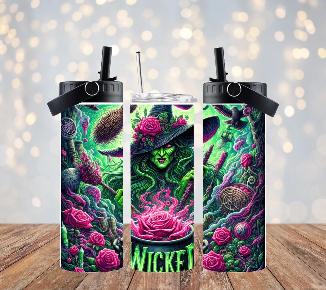 Wicked is as Wicked Does Tumbler: 20 or 30 Oz Stainless Steel Water ...