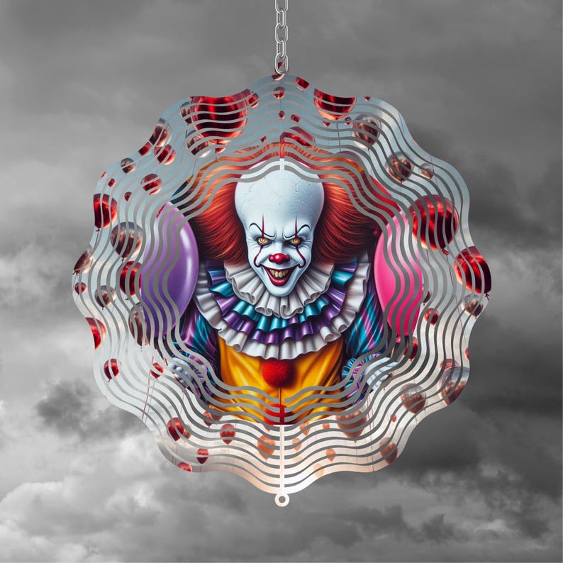 I'm Pennywise Dancing Clown, Hello Georgie 8 or 10 Inch Spinner Porch ...