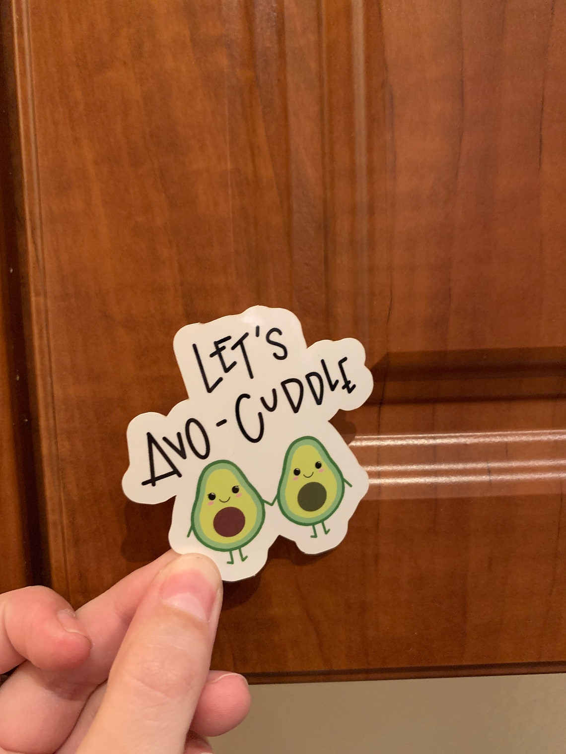 Lets Avo-cuddle Sticker - Etsy