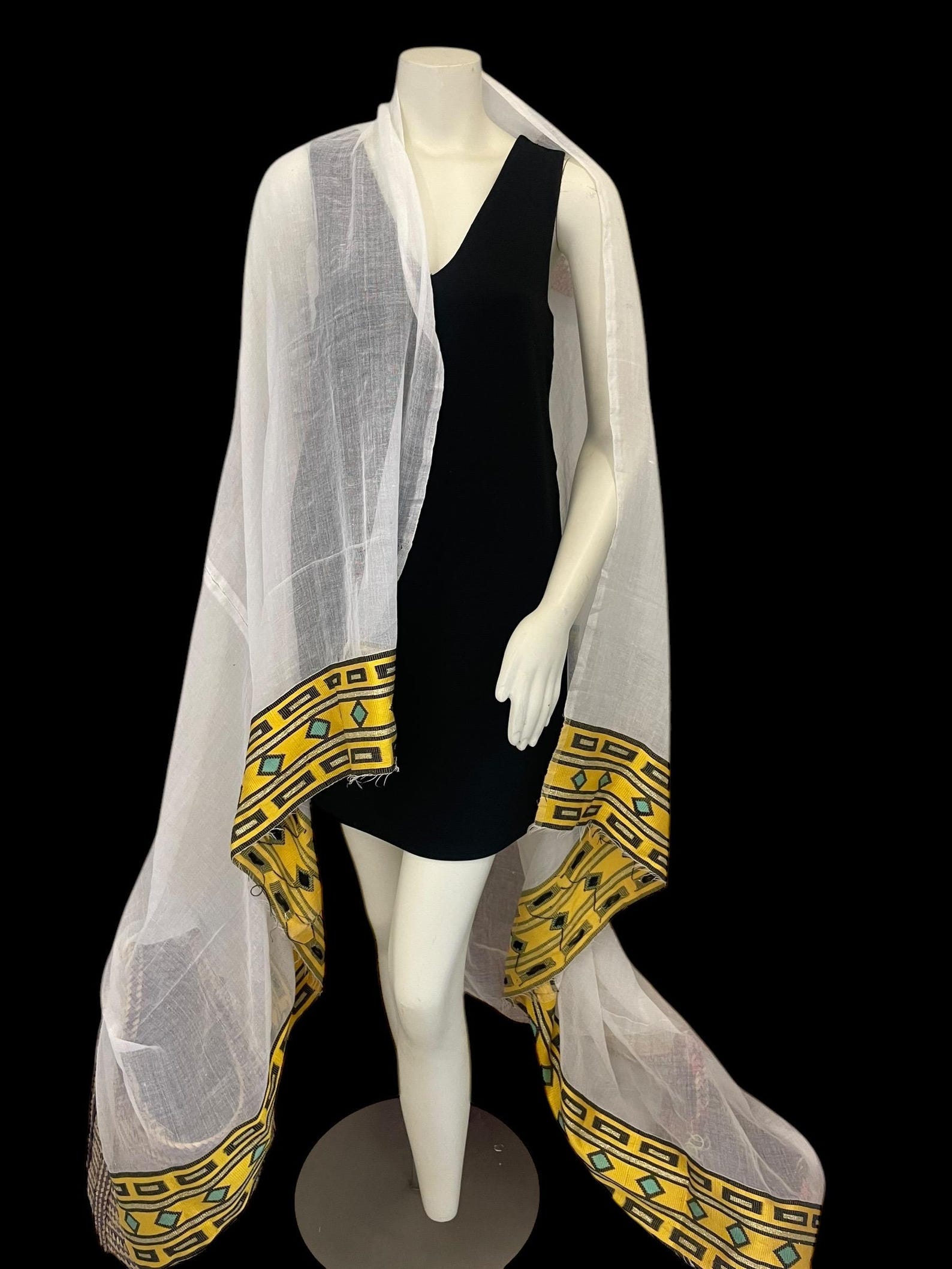 Yellow Tilet Traditional Netela - Etsy