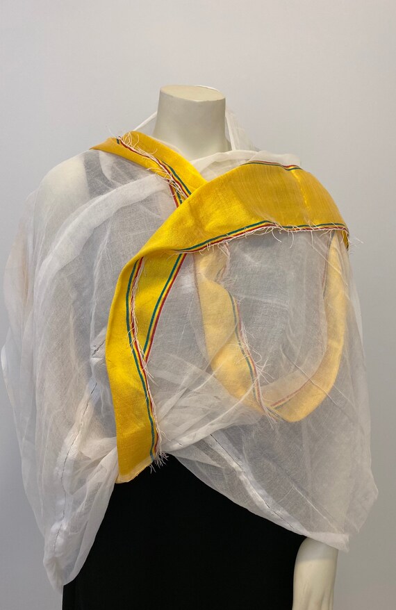 Yellow Tilet Netela | Etsy