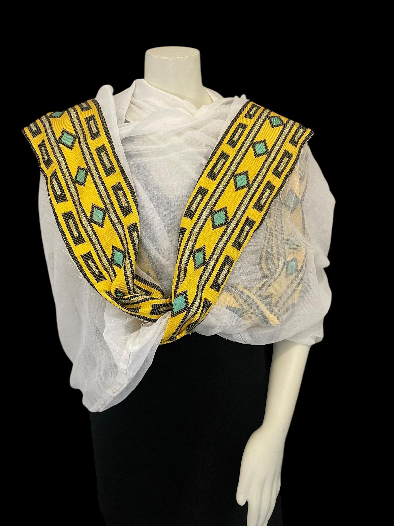 Yellow Tilet Traditional Netela - Etsy