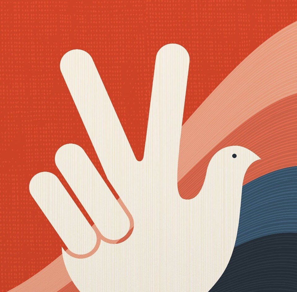 Retro Peace Poster, Retro Peace Wall Art, Retro Peace Artwork, Retro ...