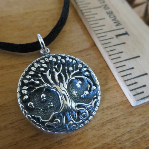 Trinity Tree of Life Earrings 925 Sterling Silver Celtic - Etsy