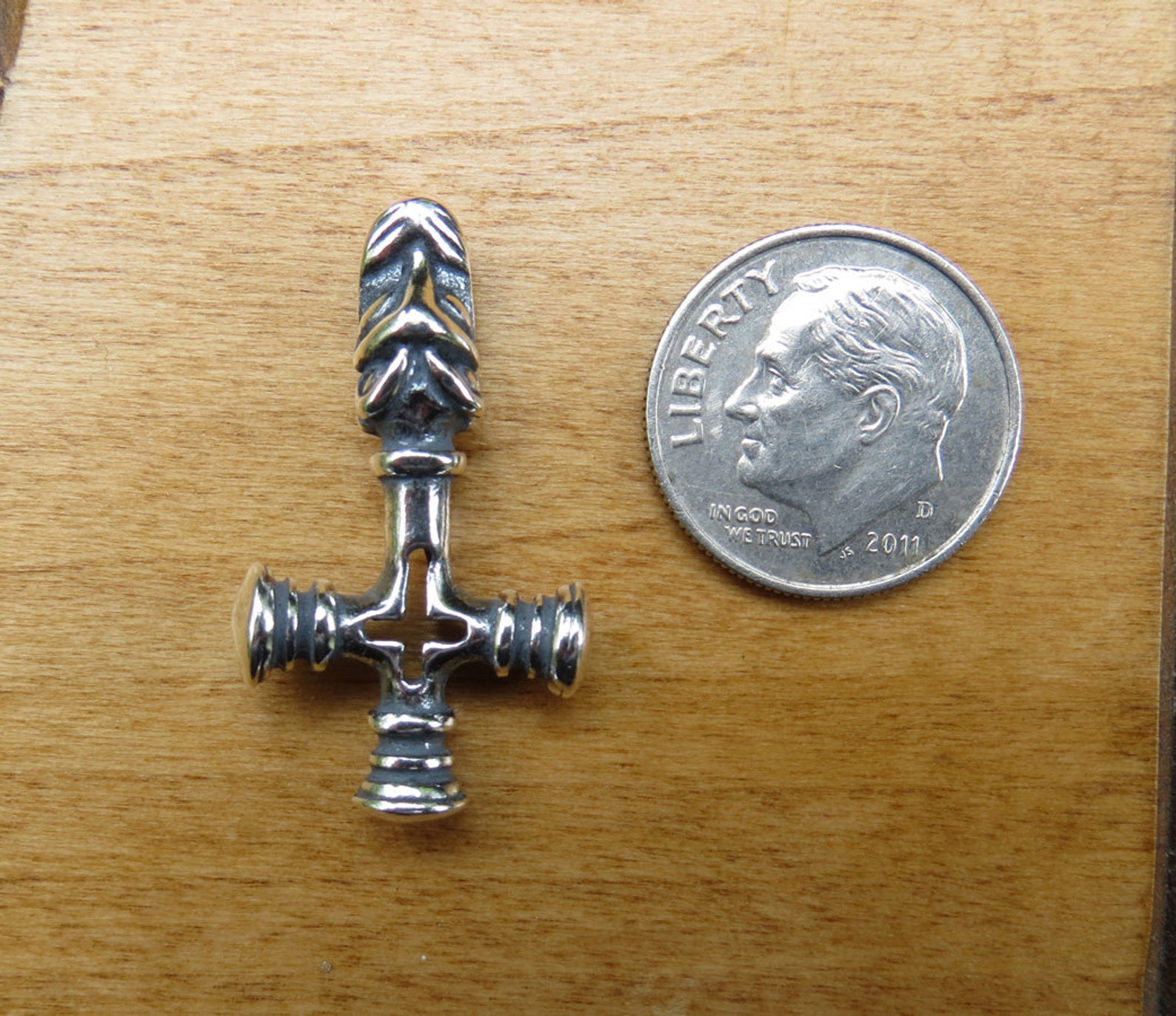 SOLID 925 Sterling Silver Thor's Hammer Mjölnir Icelandic - Etsy