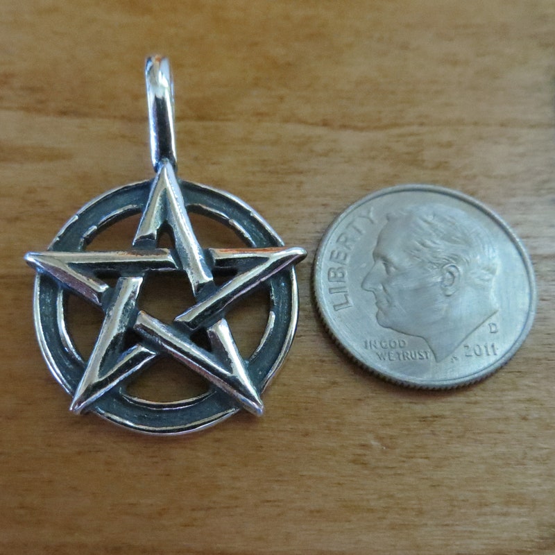 Pentagram Pendant - Etsy