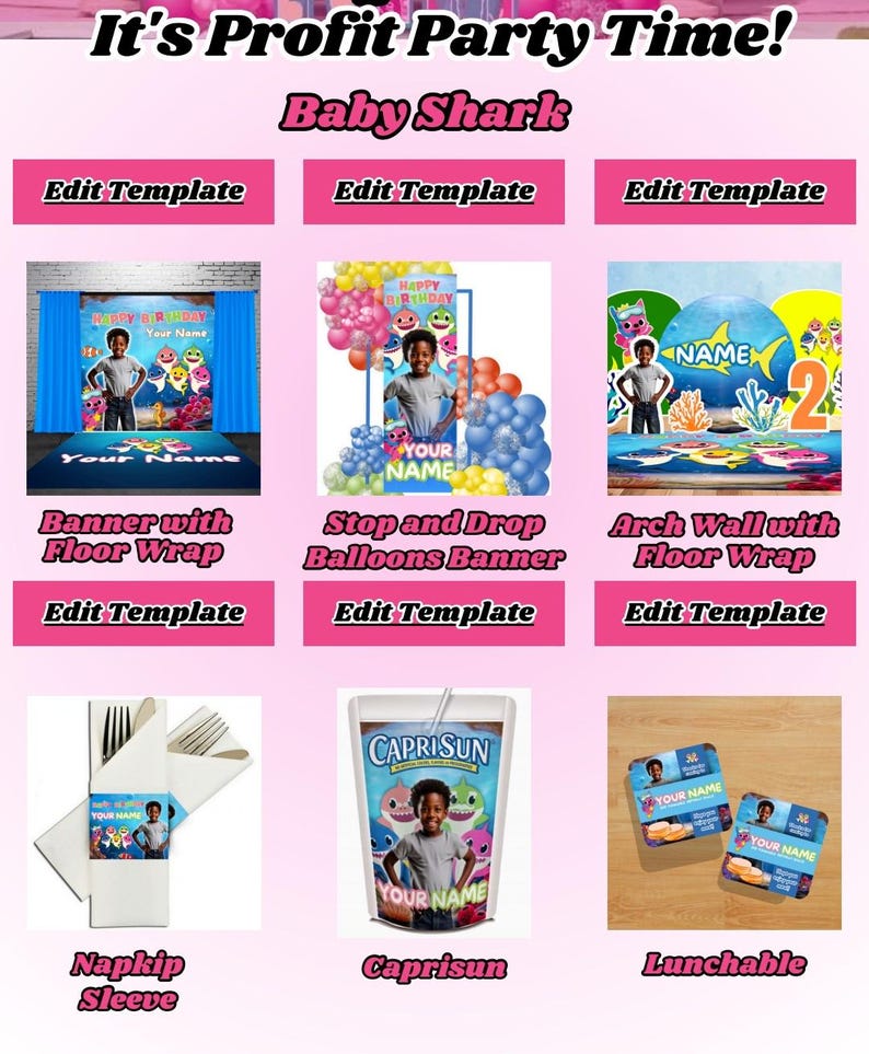 Ultimate Party Planner Bundle. OVER 300 TEMPLATES - Etsy