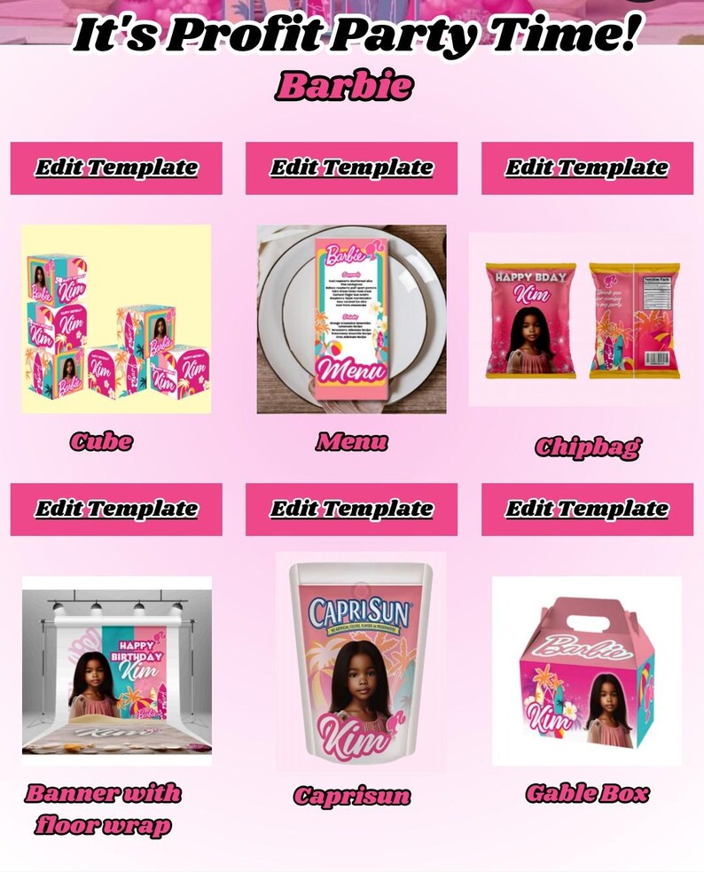 Ultimate Party Planner Bundle. OVER 300 TEMPLATES - Etsy