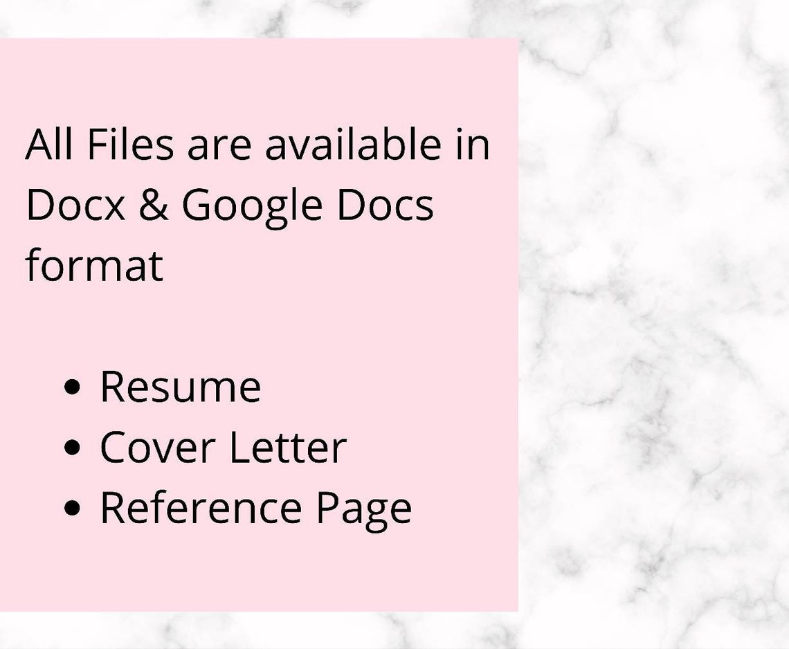 Google Docs Resume Cover Letter References Professional Resume Template ...