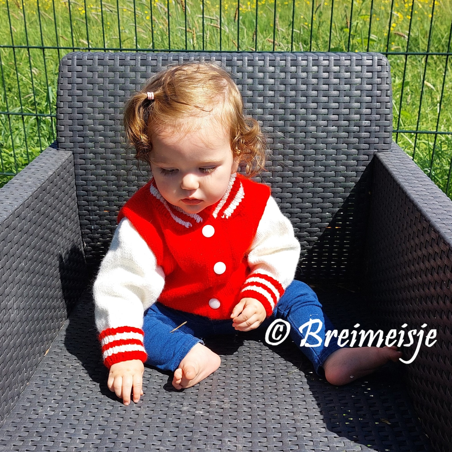 Letterman Jacket Knitting Pattern Baby 4 Sizes 0-24 Months | Varsity ...