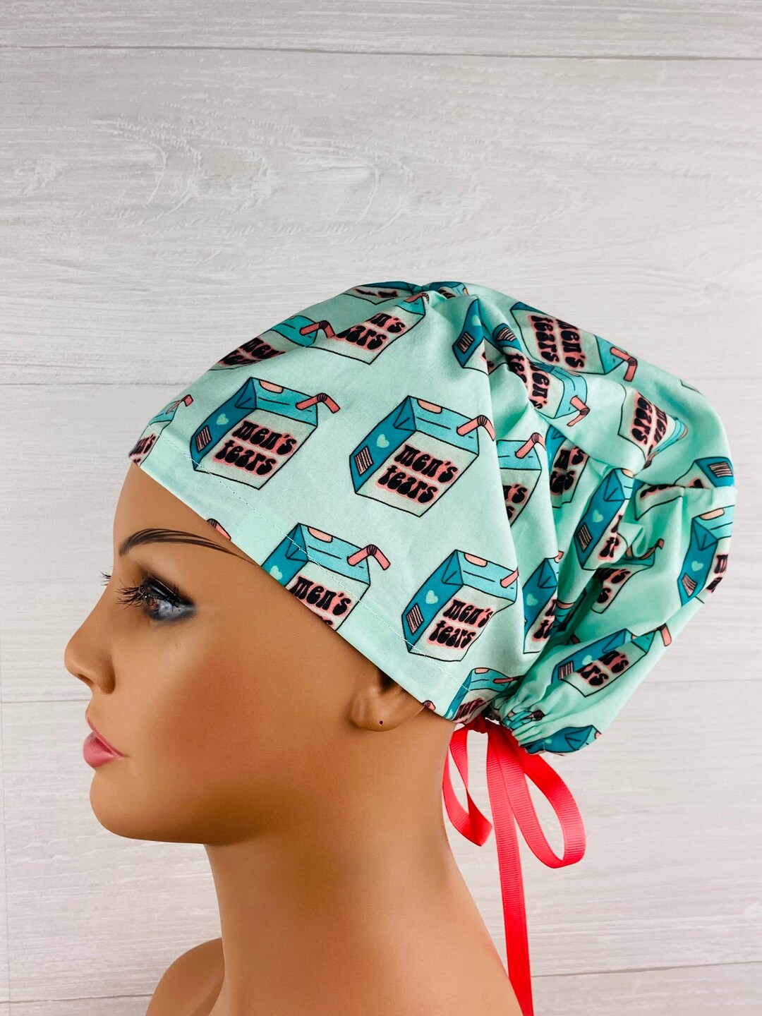 Scrub Hats for Women - Women's Tieback Hat - Scrub Caps - Men's Tears ...