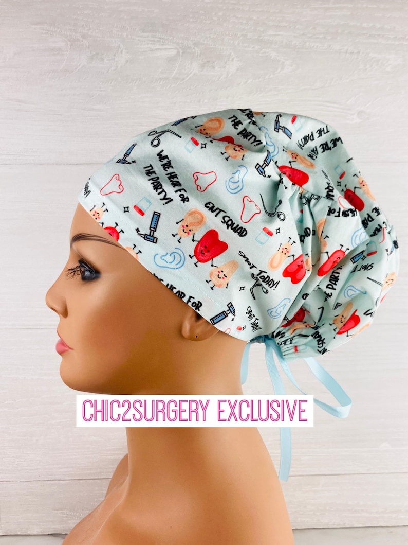 Scrub Hats for Women - Women's Tieback Hat - Scrub Caps - Snot Today ...