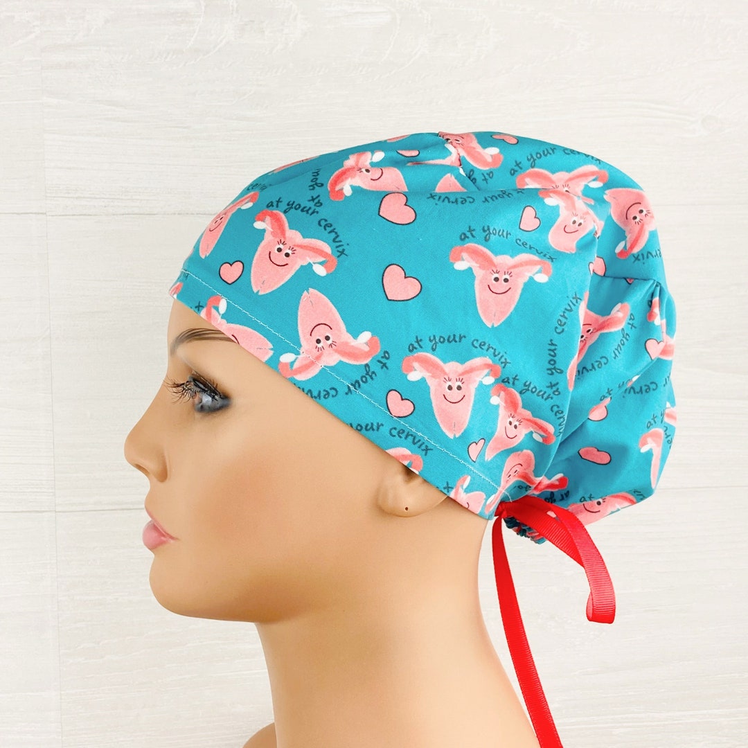 Scrub Hats for Women - Women's Tieback Hat - Scrub Caps - at Your ...