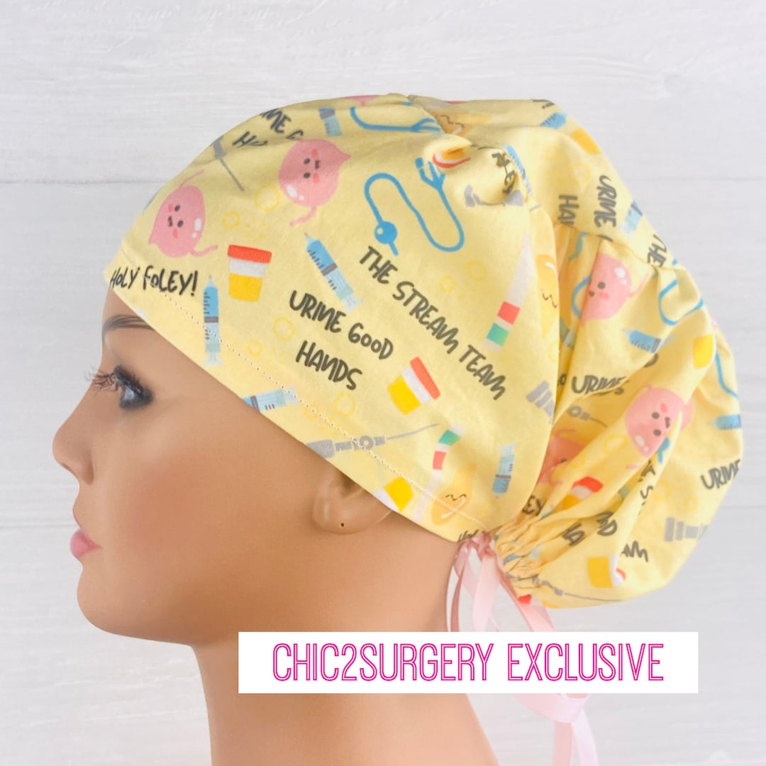 Scrub Hats for Women - Women's Tieback Hat - Scrub Caps - the Stream ...