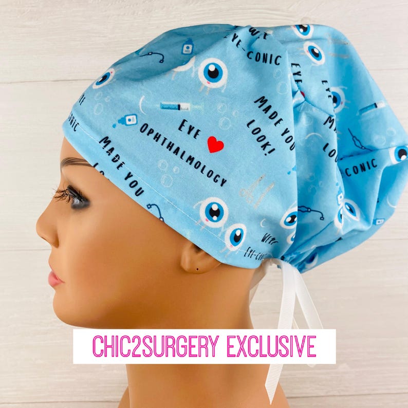 Scrub Hats for Women - Women's Tieback Hat - Scrub Caps - Made You Look ...