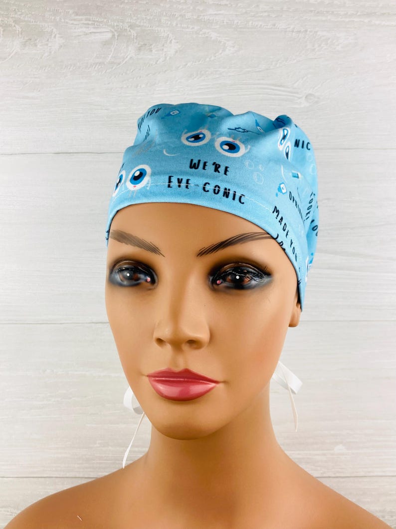 Scrub Hats for Women - Women's Tieback Hat - Scrub Caps - Made You Look ...