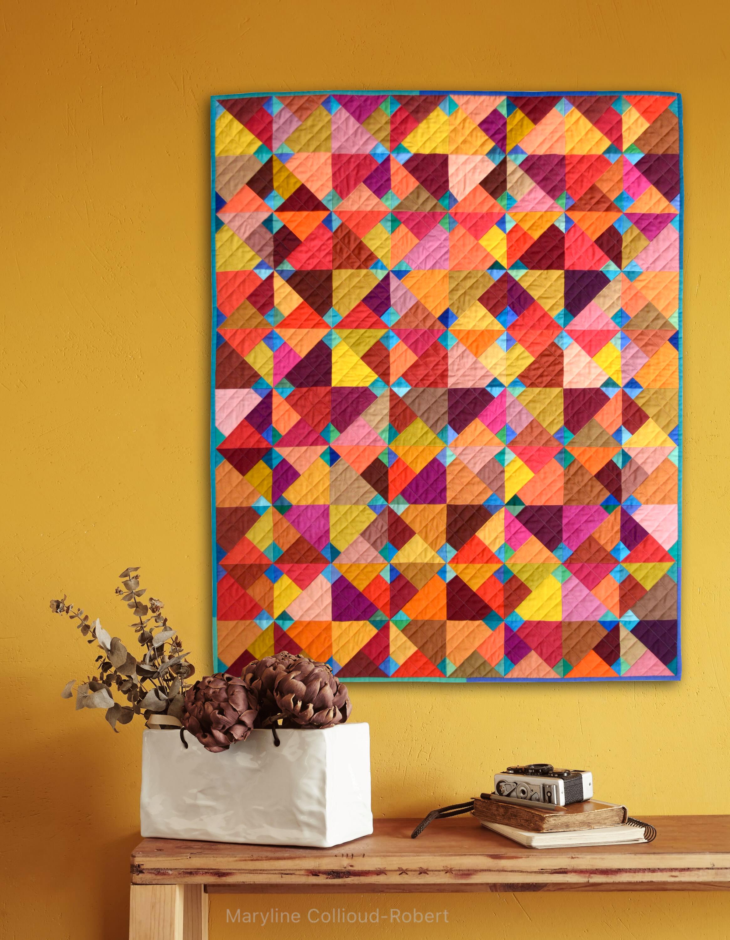 Blue Ducks Quilt in French - Etsy
