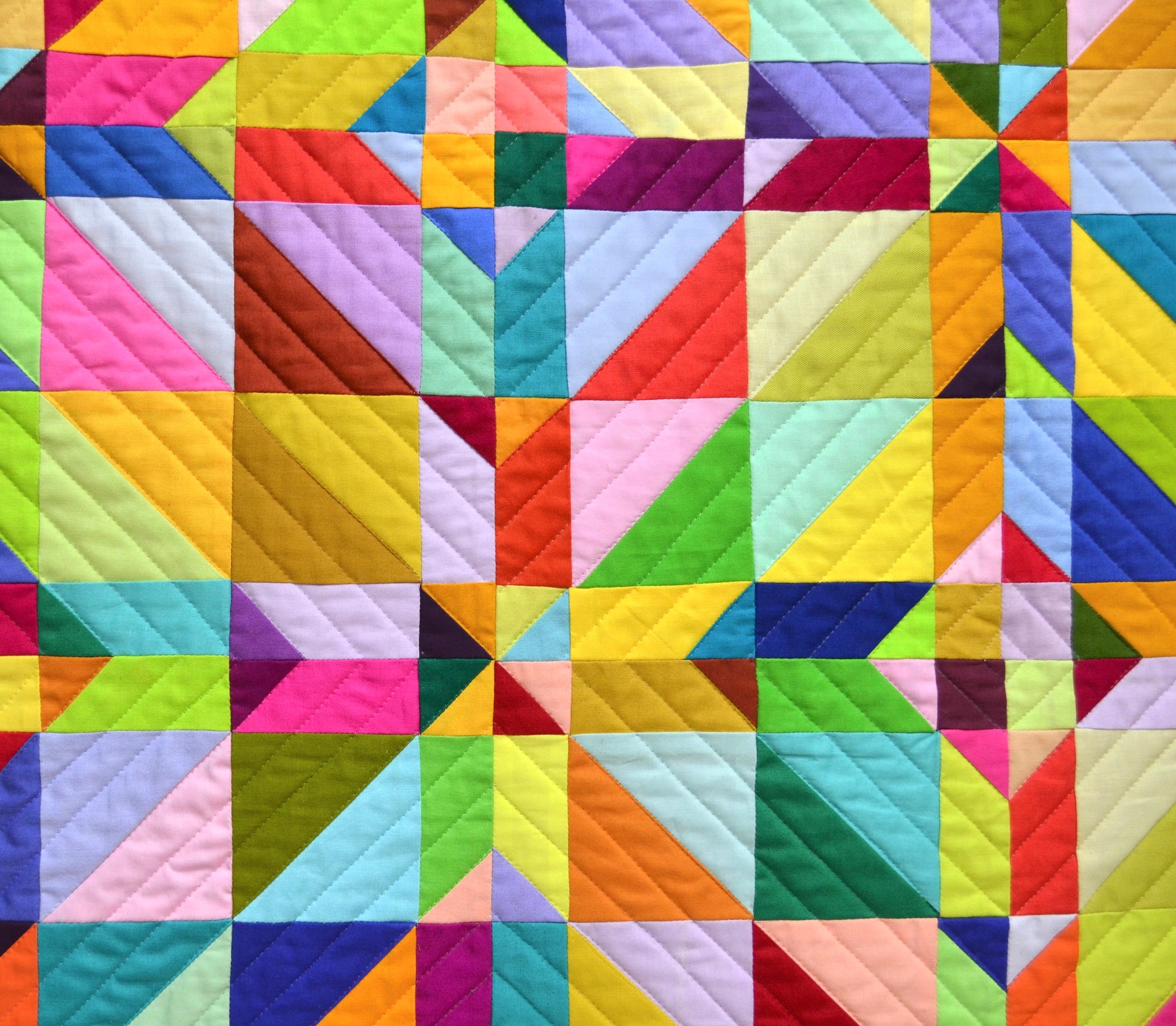 Magic Prism Quilt in English - Etsy
