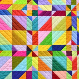 Magic Prism Quilt in English - Etsy
