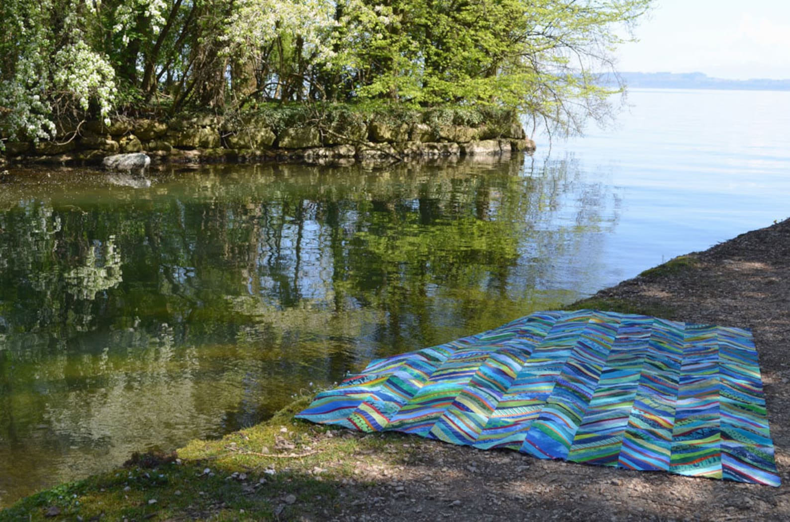 Zigzag String Quilt in English - Etsy