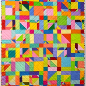 Magic Prism Quilt in English - Etsy