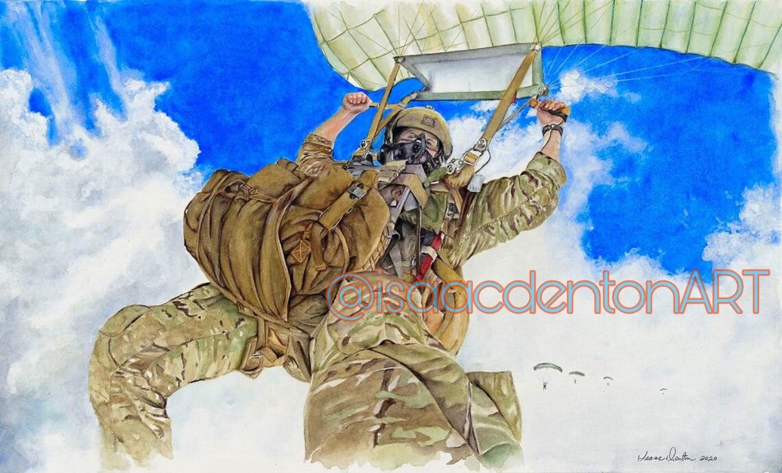 SERE military Freefall 18 X 24 - Etsy
