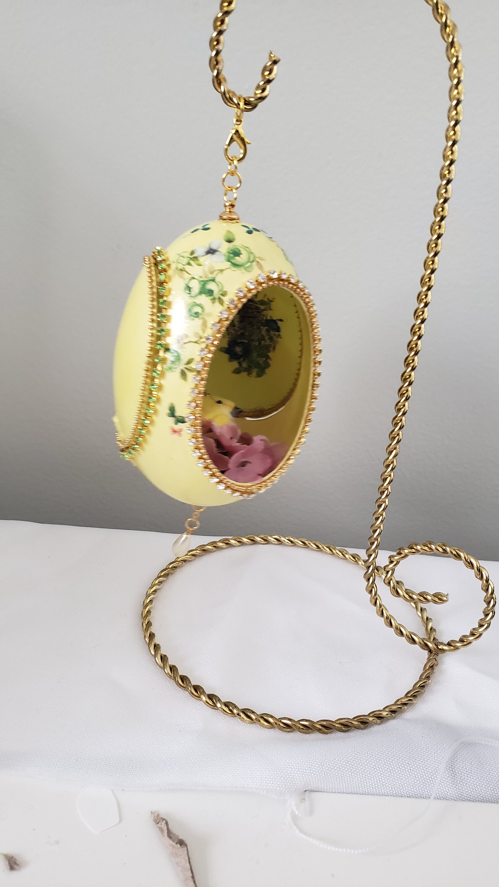 Birdcage Decorated Goose Egg Shell. - Etsy