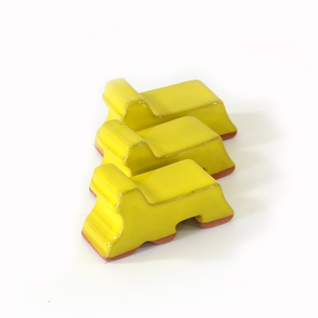 Yellow Pot Feet. Decorative Pot Feet - Etsy