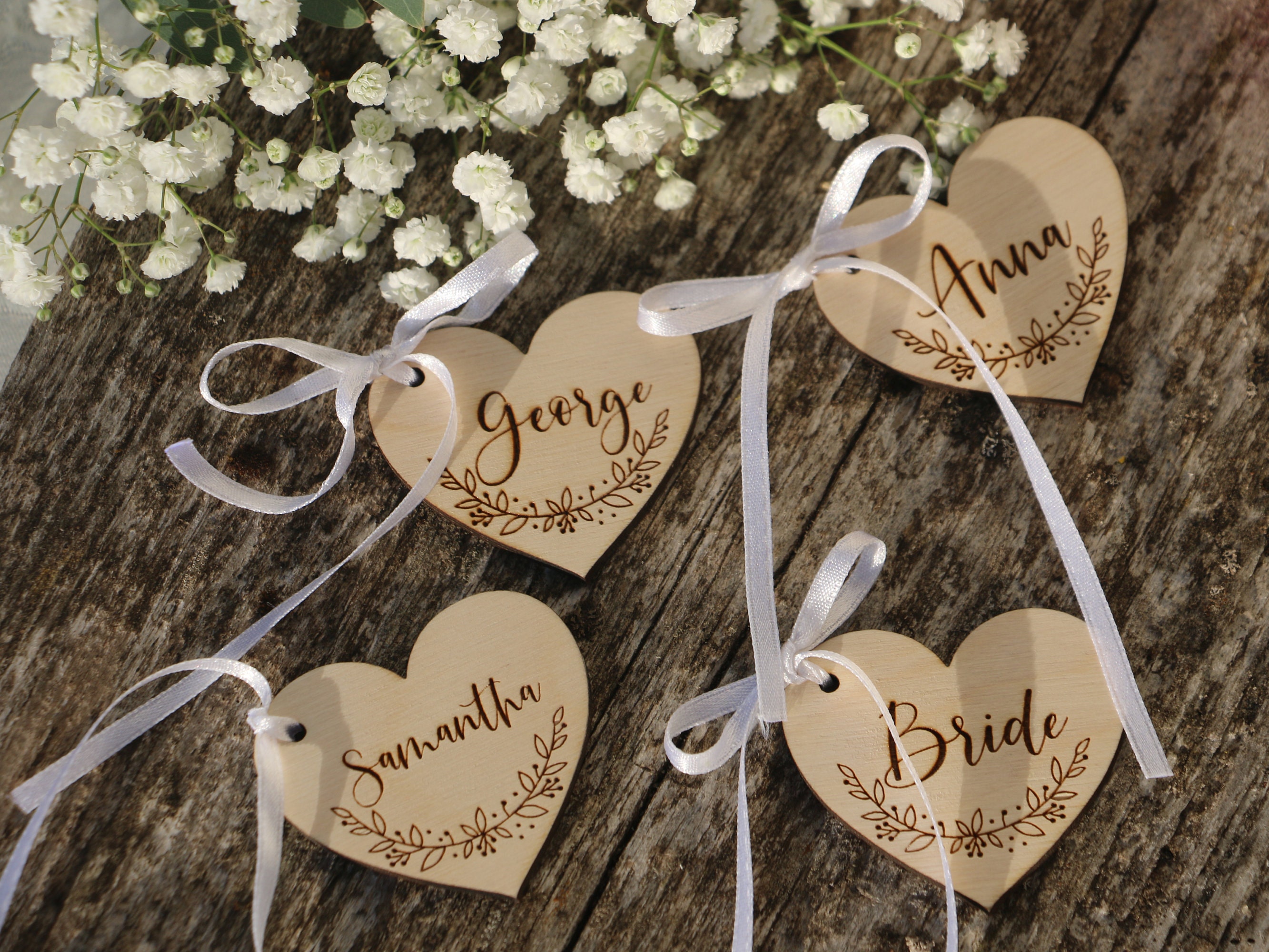 Laser Cut Custom Wedding Place Name/custom Wood Wedding - Etsy