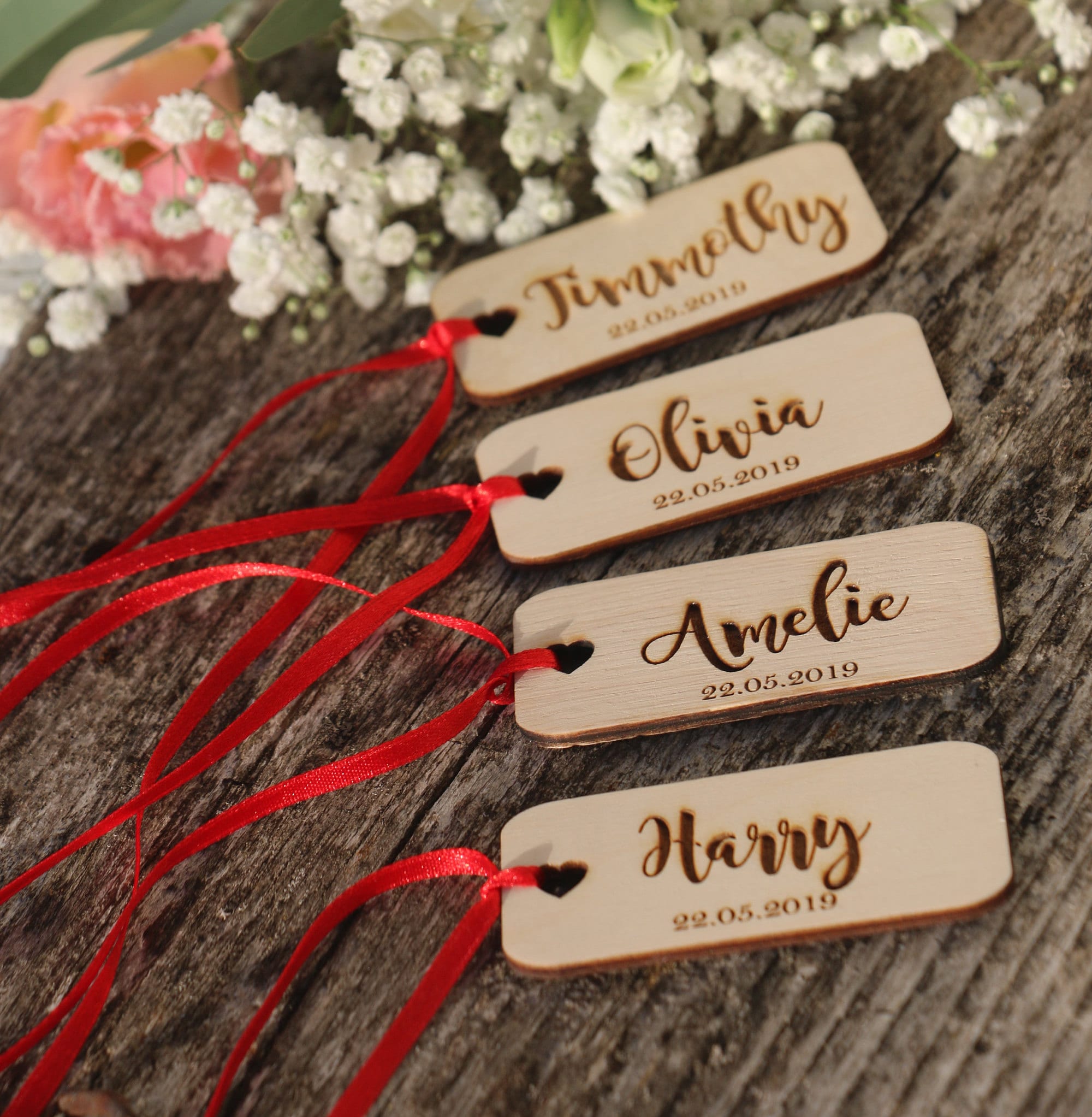 Laser Cut Custom Wedding Place Name/custom Wood Wedding Signs/wooden ...