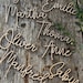 Laser Cut Wood Names Custom Laser Cut Name Signs Wedding Place Cards ...