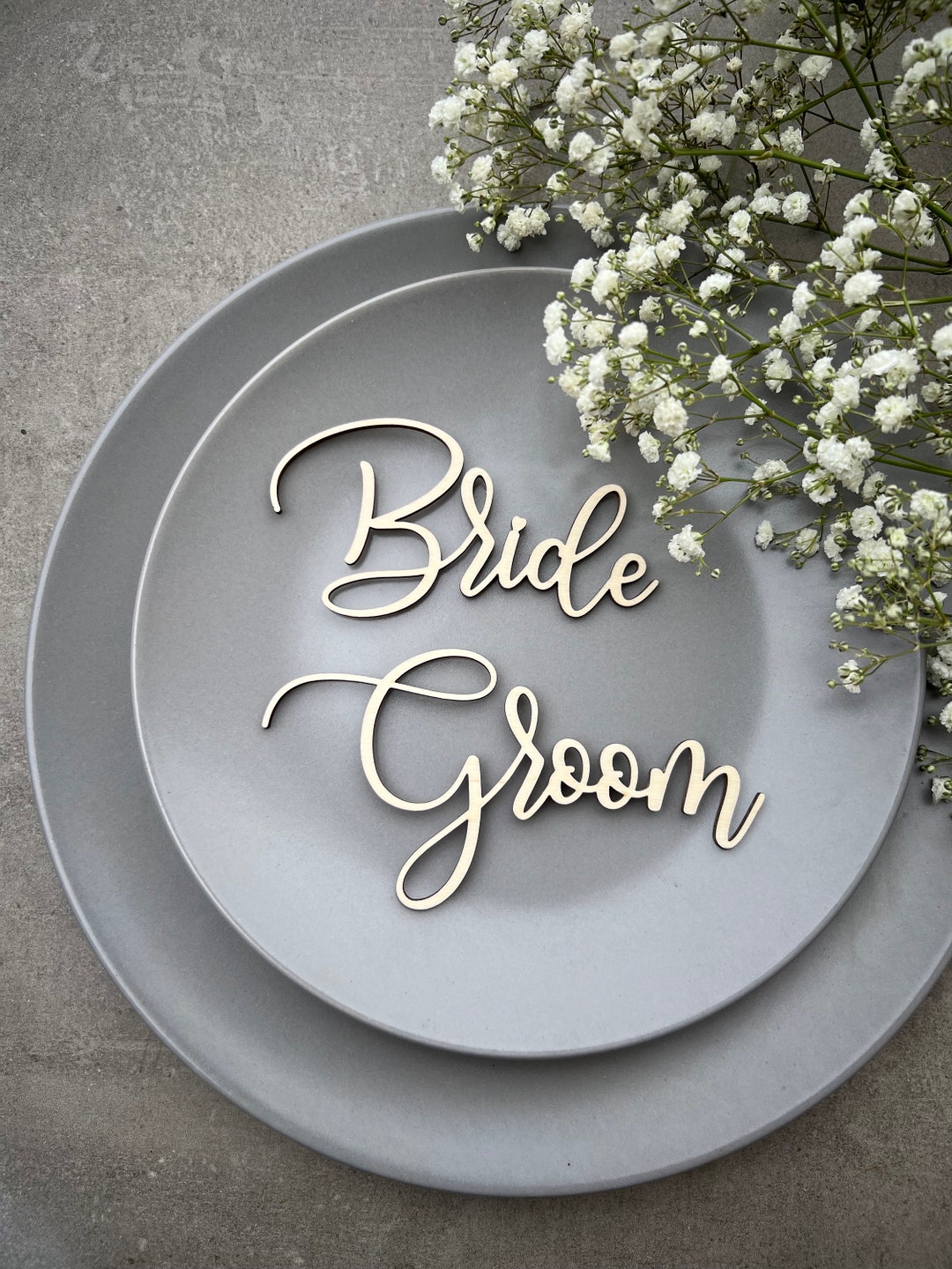 Wood Wedding Place Cards Laser Cut Name Signs Place Wedding Place Cards ...