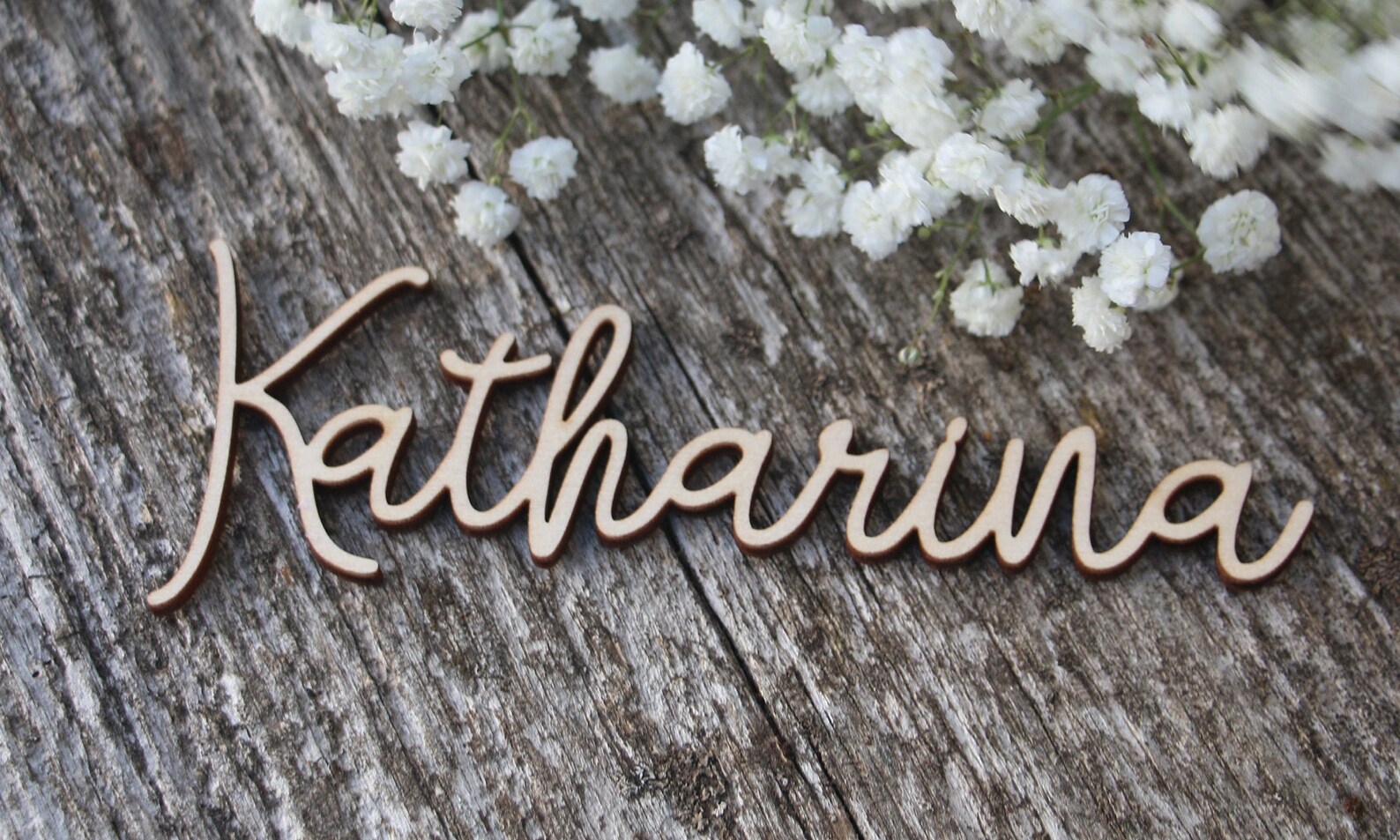 Laser Cut Wood Names Custom Laser Cut Name Signs Wedding Place - Etsy