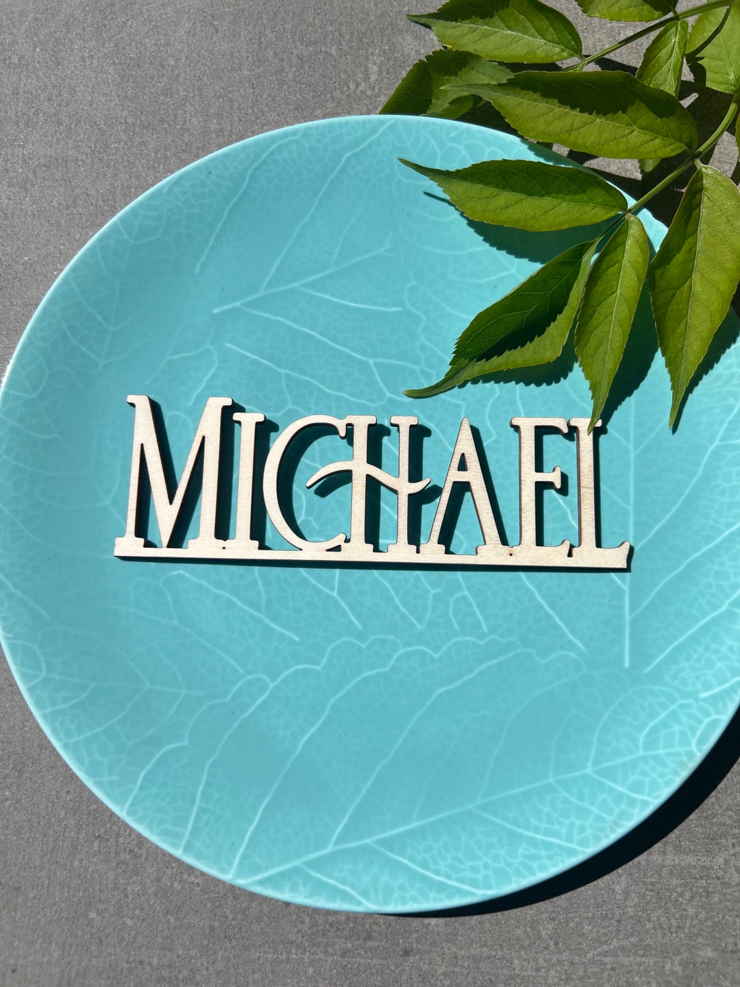 Laser Cut Wood Names Custom Laser Cut Name Signs Wedding Place Cards ...