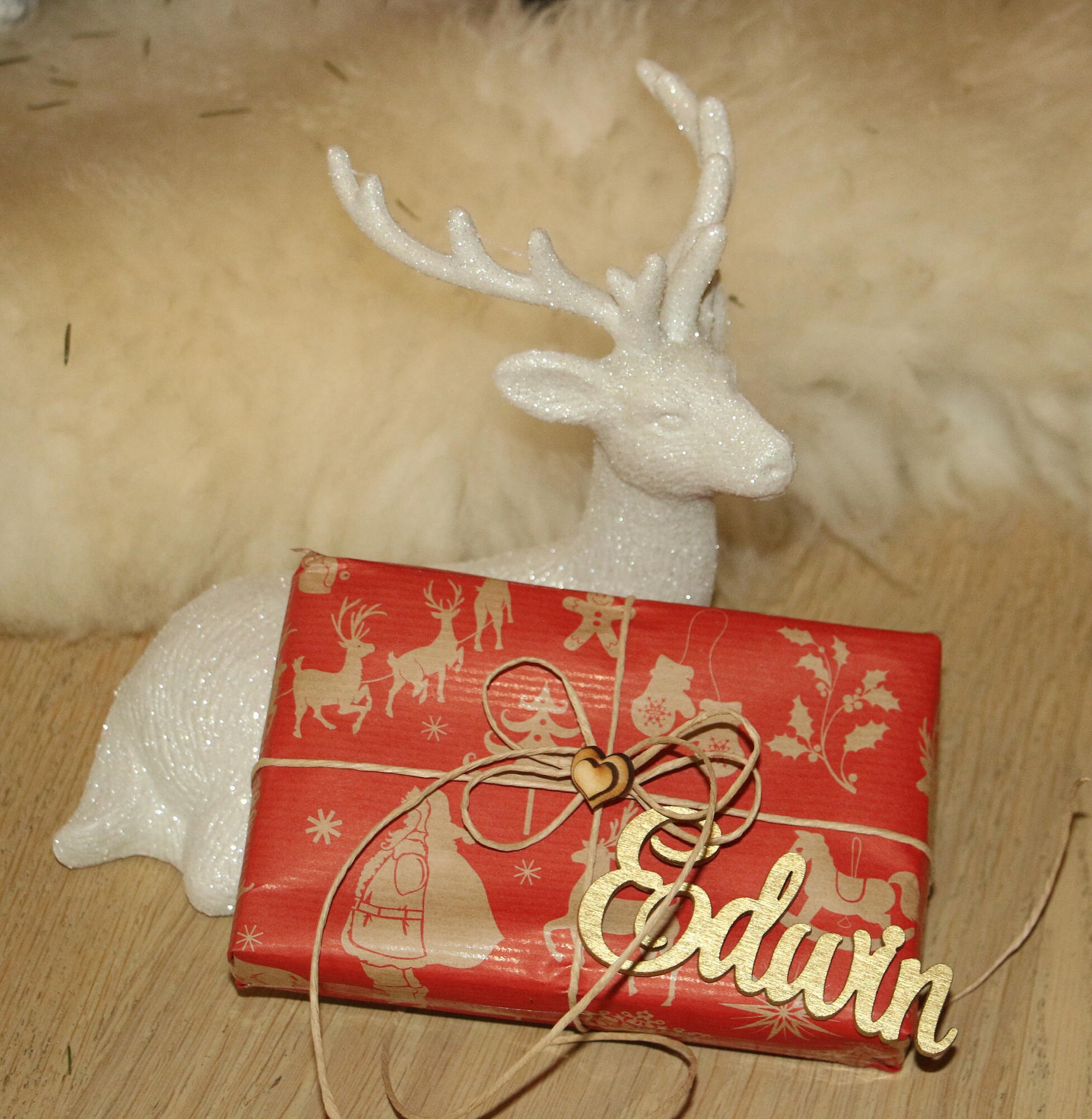 Custom GOLD Gift Tag/gift Decor as Laser Cutted Name/custom - Etsy