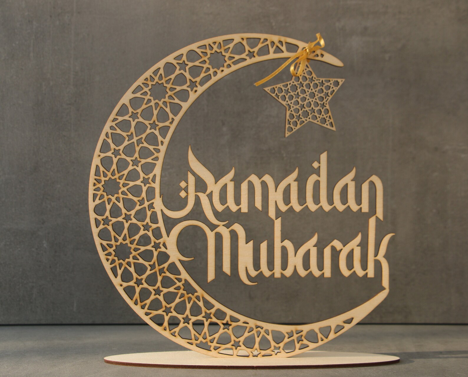 Ramadan Mubarak Sign Ramadan Kareem Sign Blessed Ramadan Wall - Etsy