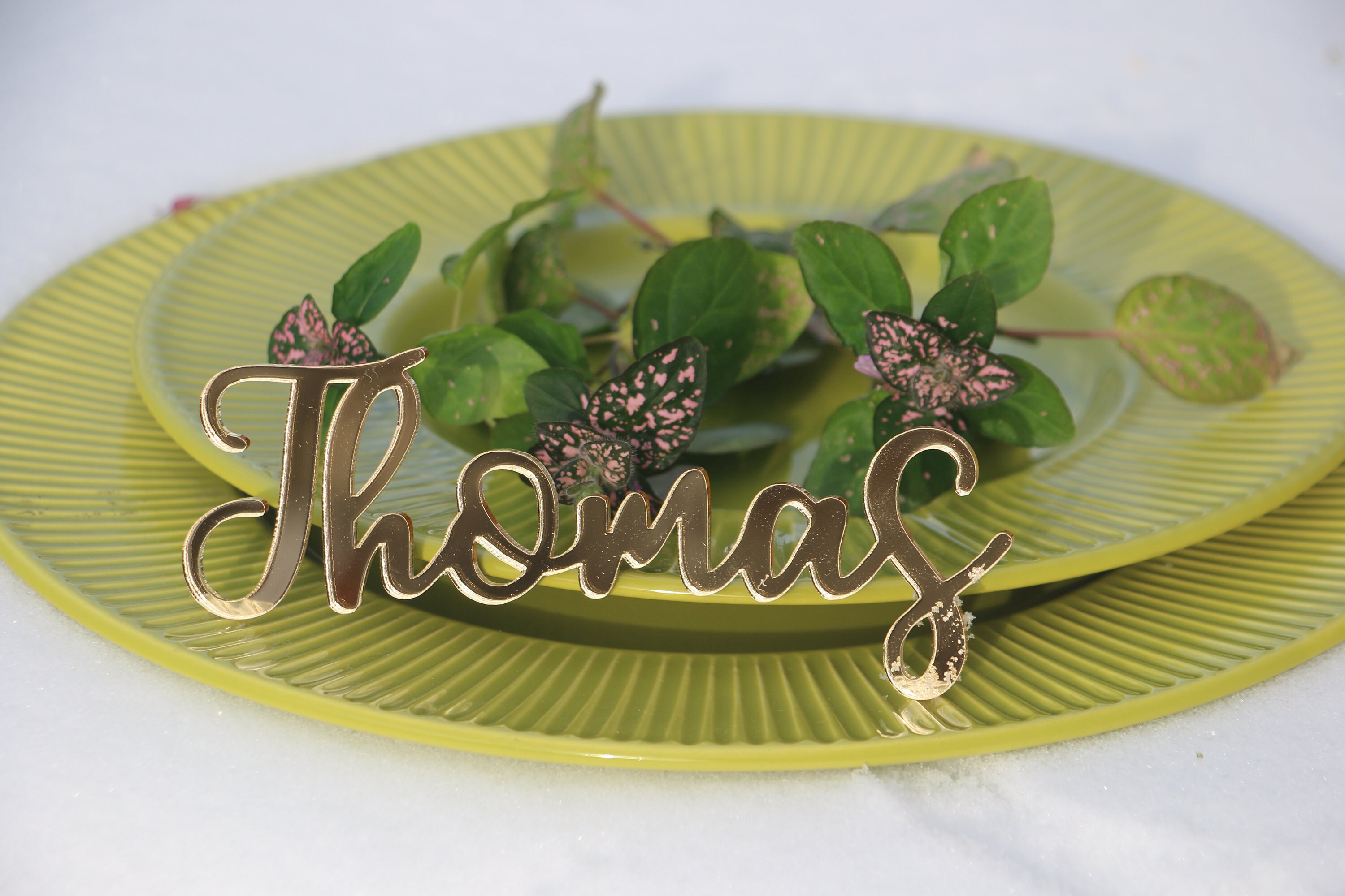 Laser Cut Wood Names Custom Laser Cut Name Signs Wedding Place Cards ...