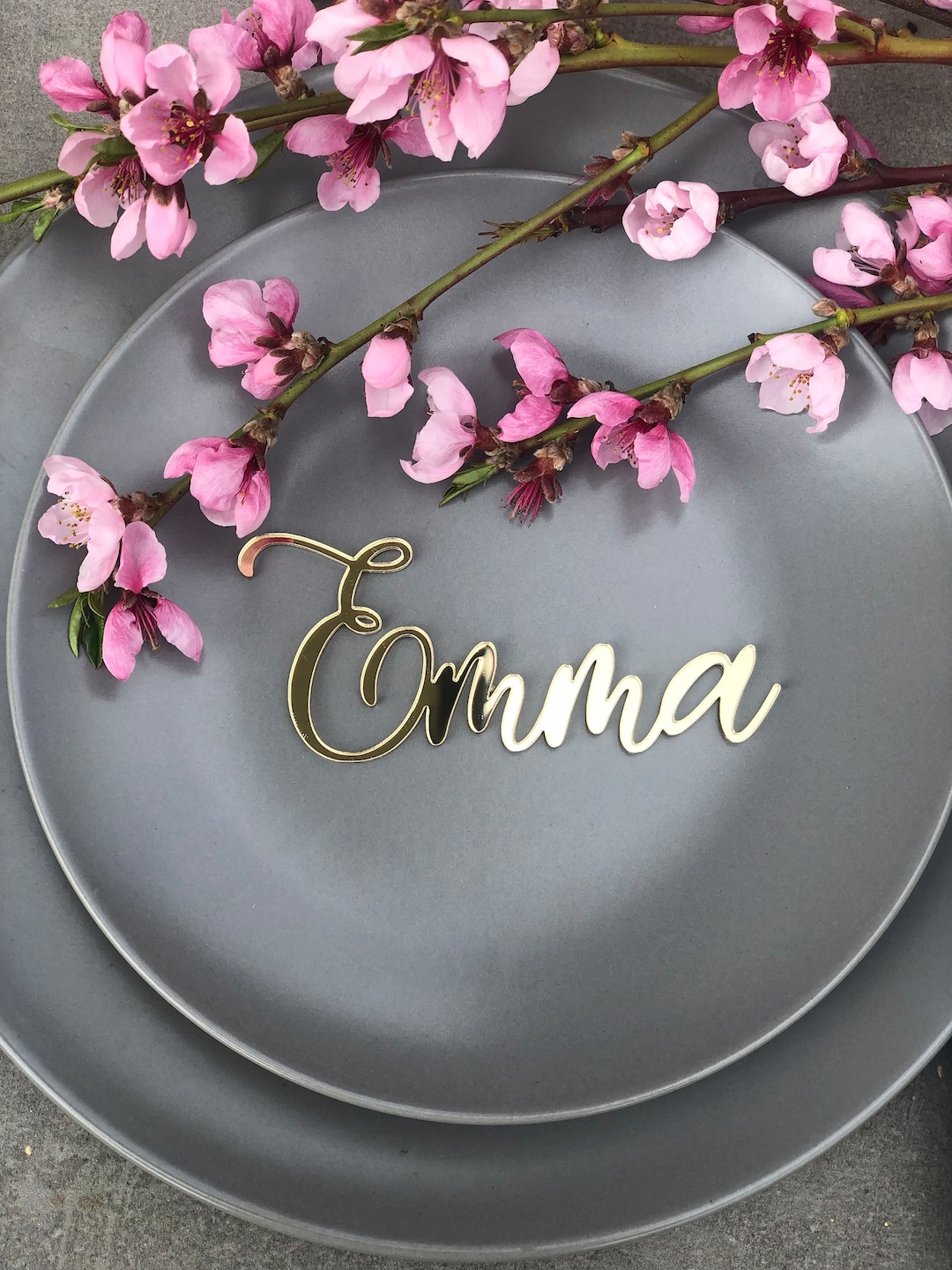 Place Cards Wedding Place Cards Laser Cut Names Custom Place Settings ...