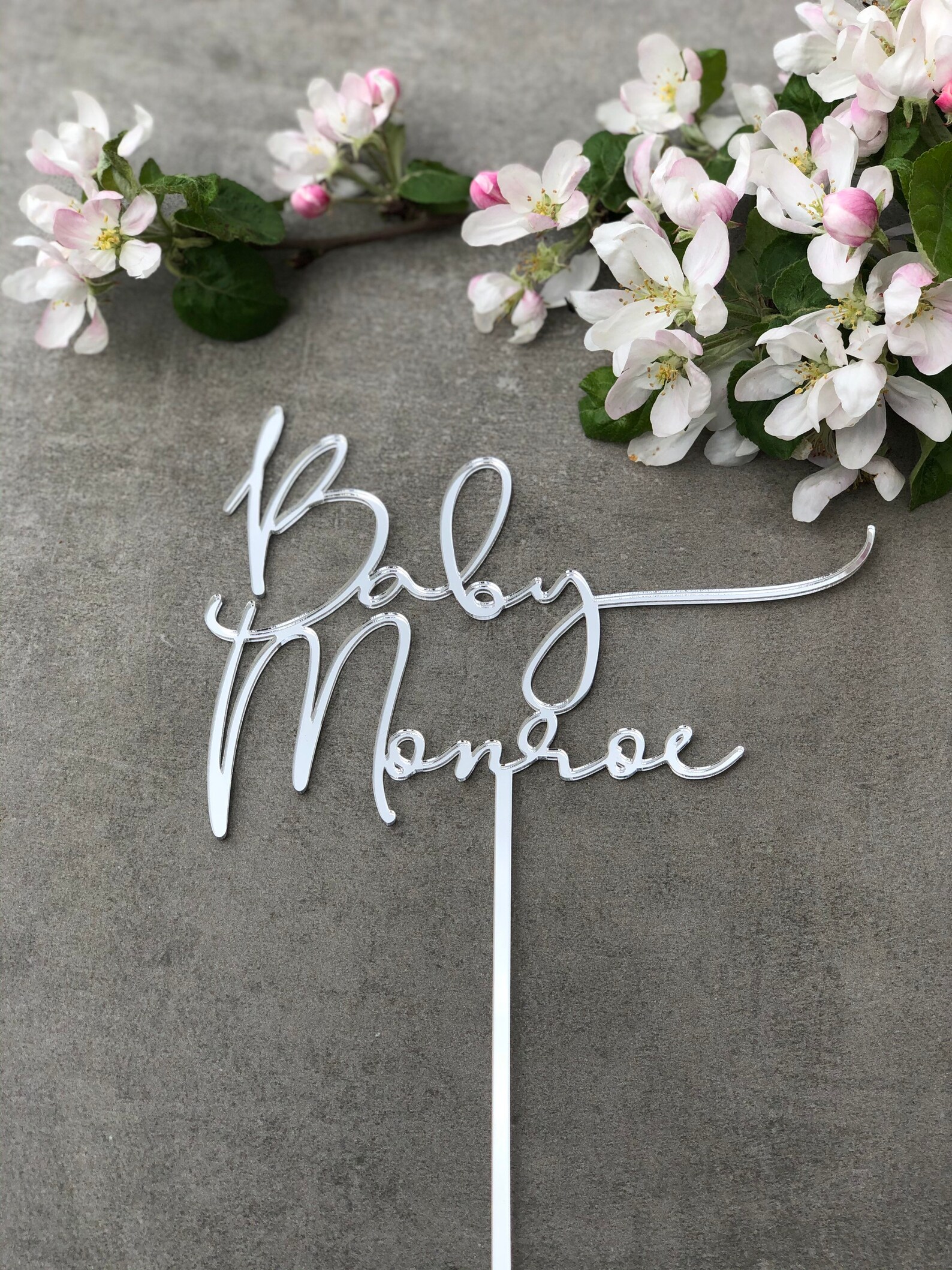 Personalized Baby Cake Topper Baby Shower Cake Topper Gender | Etsy