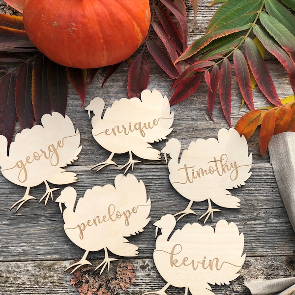 Turkey Card - Etsy