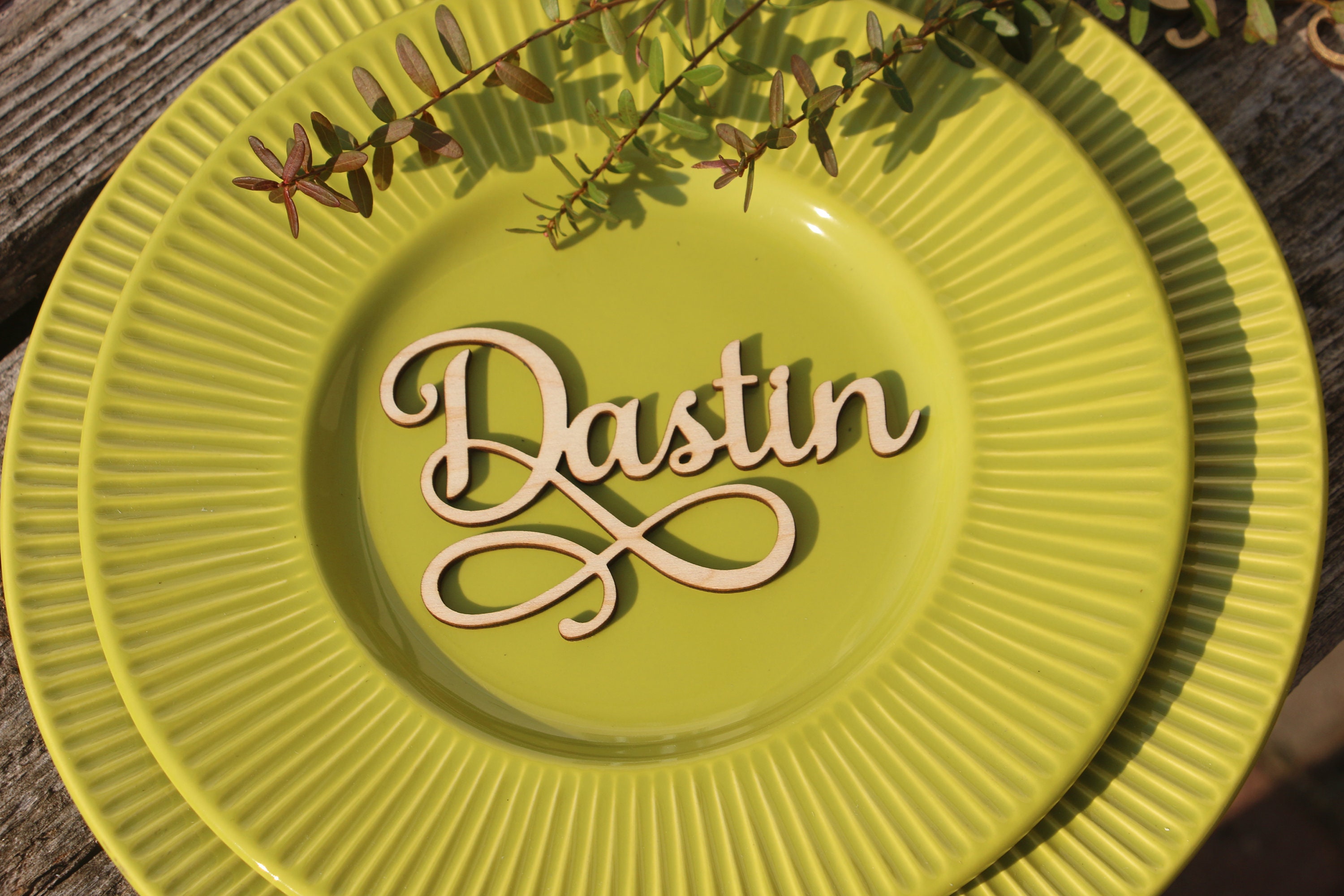 Laser Cut Wood Names Custom Laser Cut Name Signs Wedding Place - Etsy