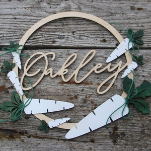 Hello Spring Script Word Cutout Wood Lettering Spring Wreath Supplies ...