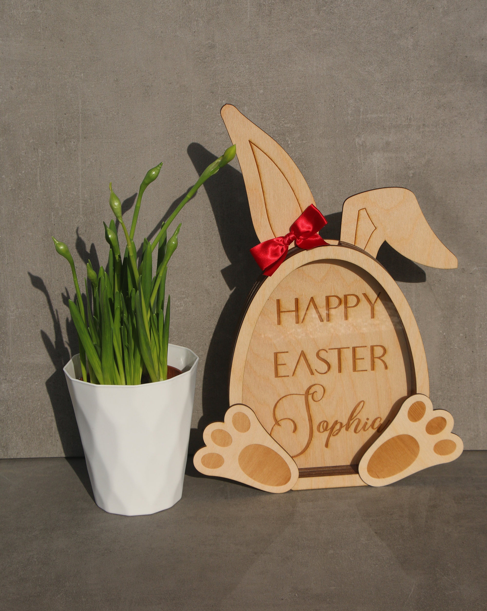 Easter Bunny Box for Chocolate Eggs RABBIT Decor Easte | Etsy