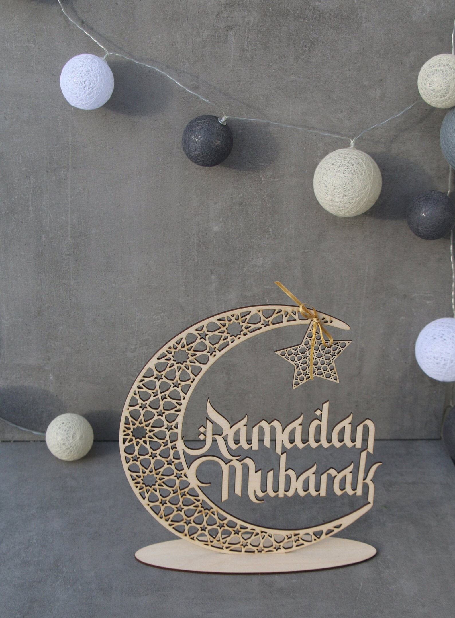 Ramadan Mubarak Sign Ramadan Kareem Sign Blessed Ramadan Wall Sign Eid ...