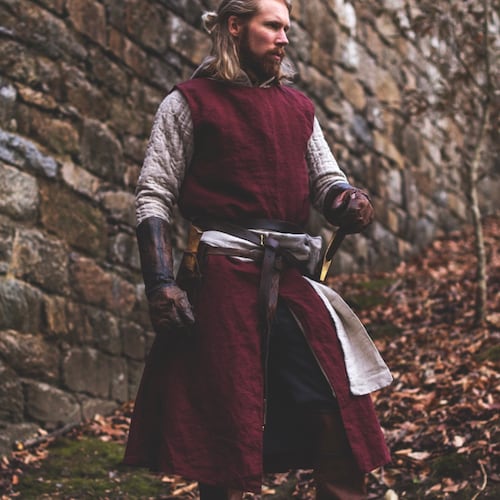 Knight's Tunic Medieval Linen Tunic - Etsy